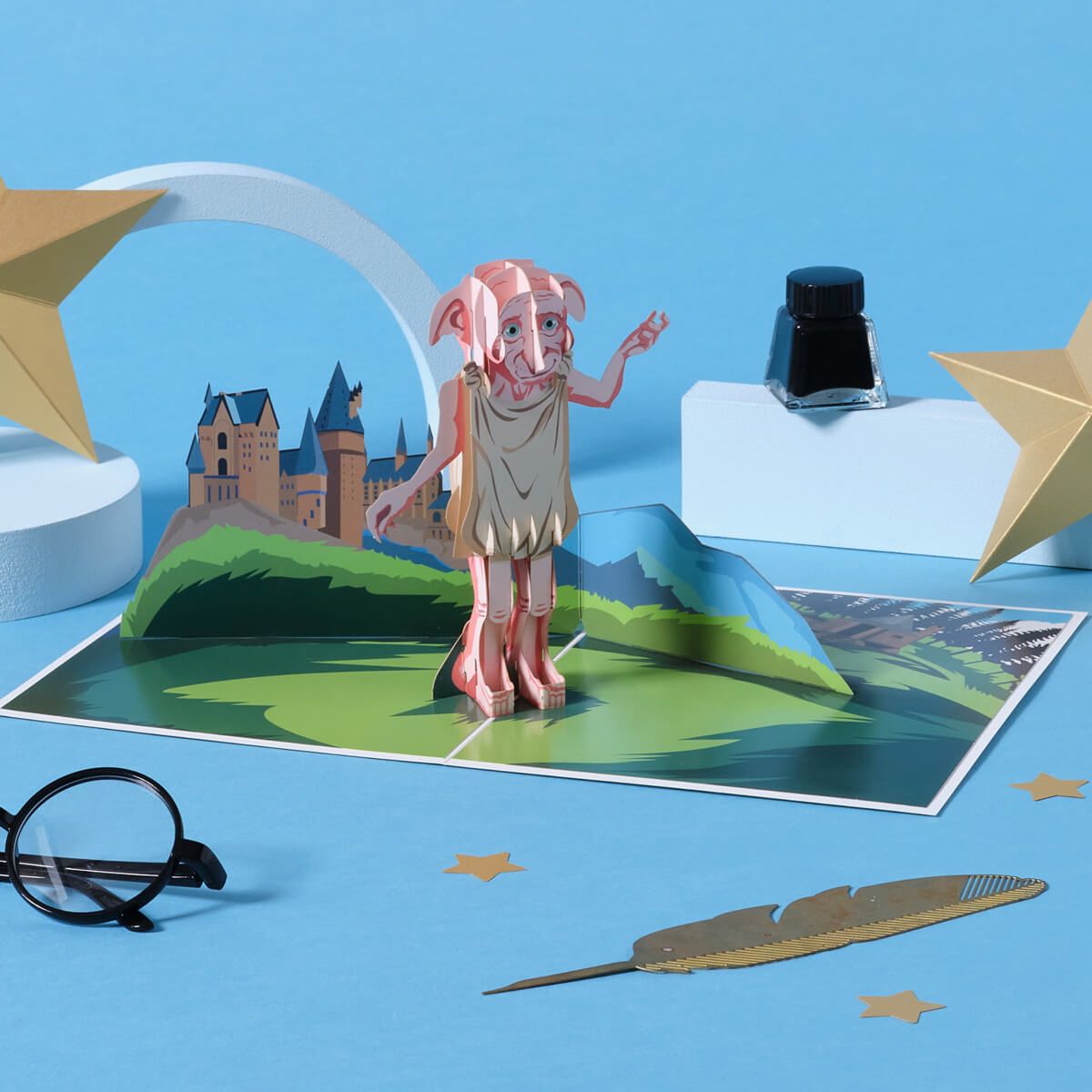 Harry Potter Dobby The House-Elf Pop Up Card - Harry Potter Gifts UK ...