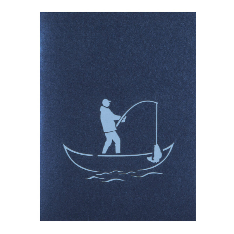 Fishing Pop Up Card | Fishing Gifts For Men, Fishing Cards Fathers Day ...