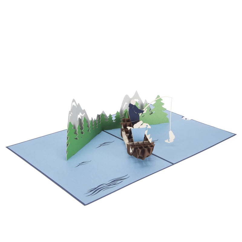 Fishing Pop Up Card | Fishing Gifts For Men, Fishing Cards Fathers Day ...