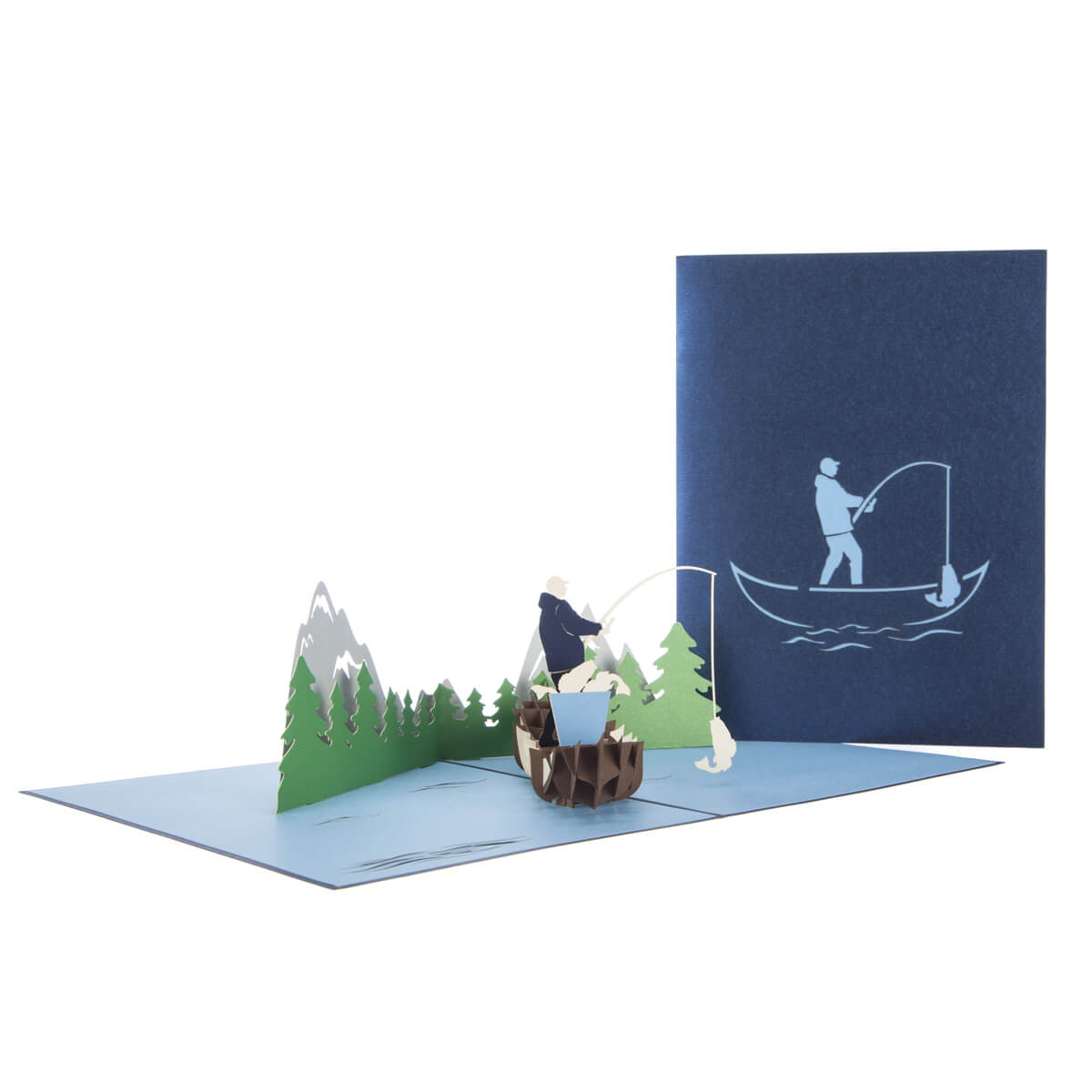 Fishing Pop Up Card | Fishing Gifts For Men, Fishing Cards Fathers Day ...