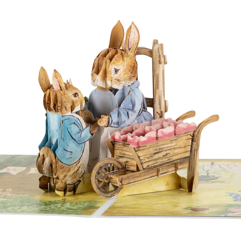 Peter Rabbit Christmas Cards - Pop Up Birthday & Christmas Card - Cardology