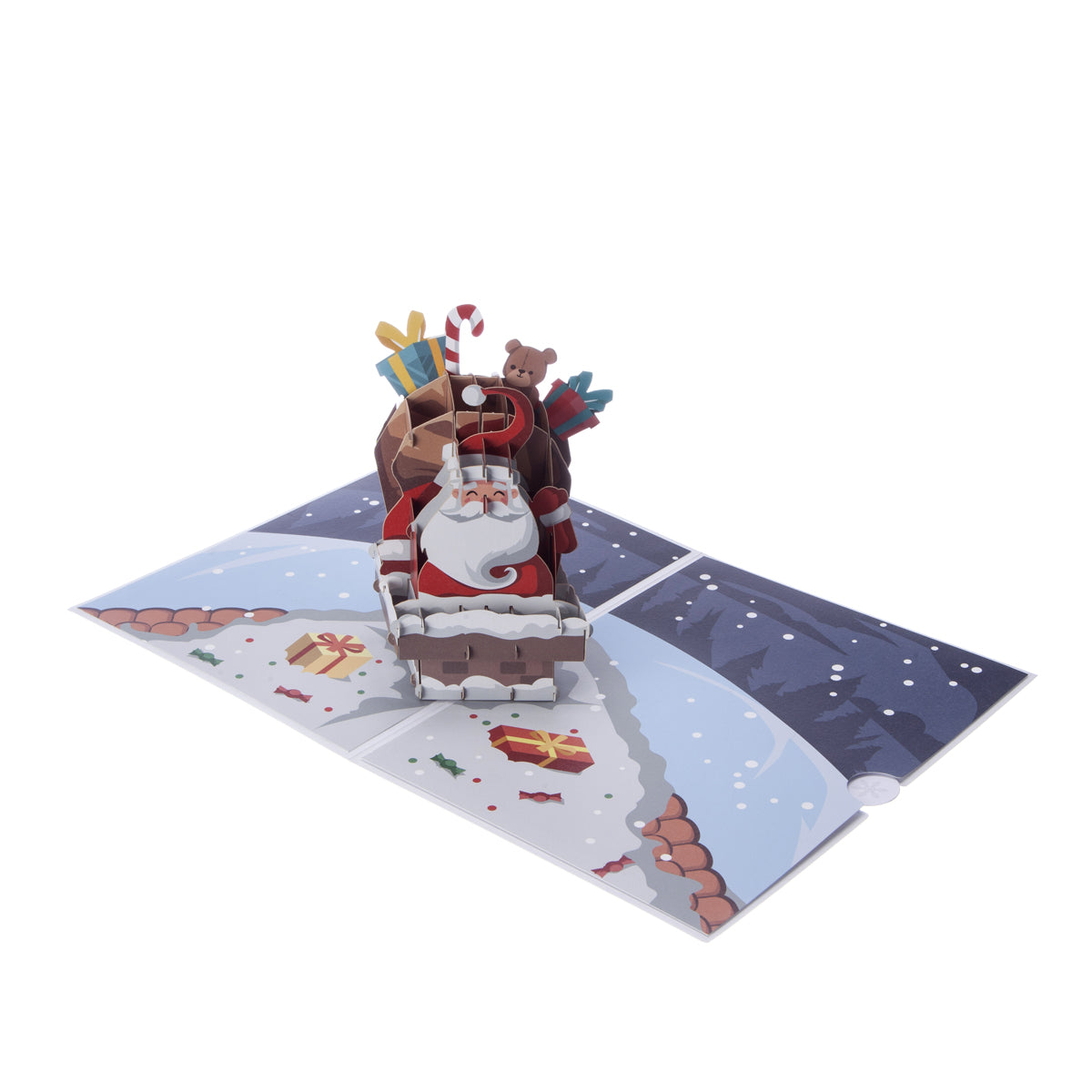 Santa Pop Up Card, Handmade Christmas Cards, Christmas Card Packs ...