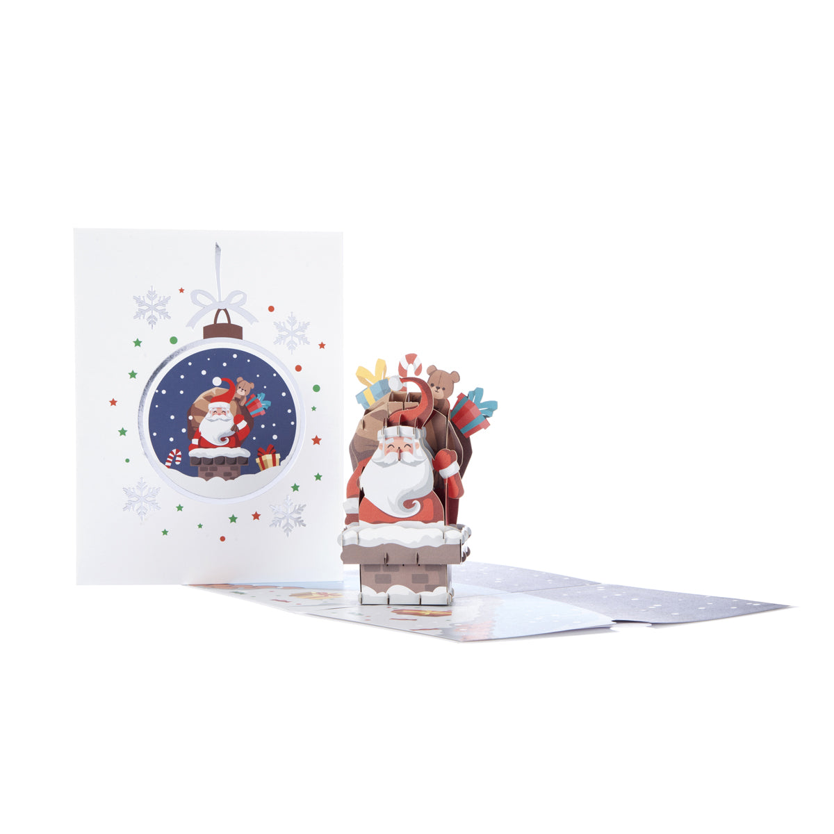 Santa Pop Up Card, Handmade Christmas Cards, Christmas Card Packs ...