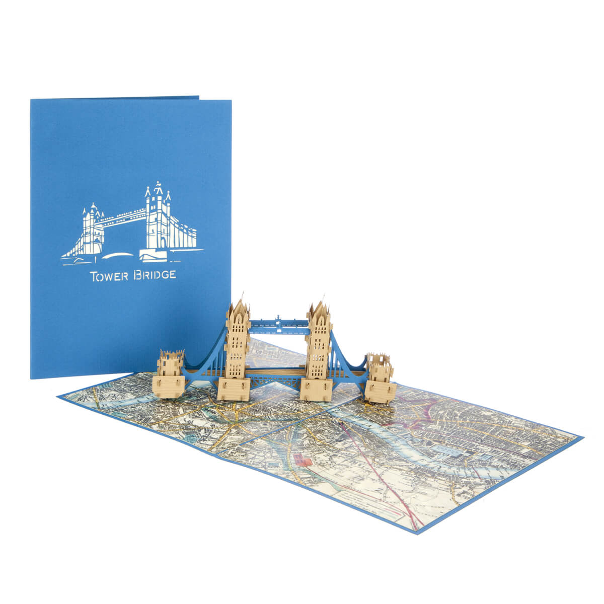 Tower Bridge Pop Up Card, London themed gifts | cardology.co.uk - Cardology